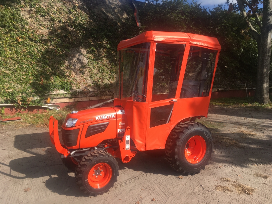 Kubota Tractor Soft Cab Folding ROPS: For BX1500, BX1550, BX1800 ...